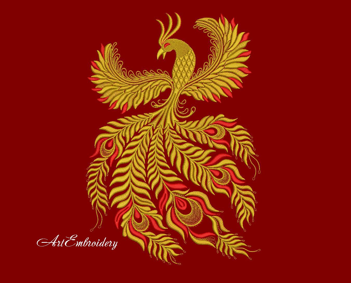 Firebird Design Pack Embroidery Design Collection by ArtEmbroidery