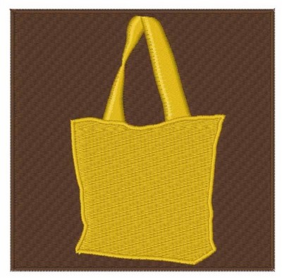 Yellow Cloth Bag Embroidery Design by Windmill Designs