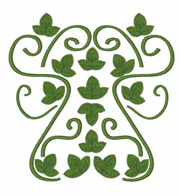 Ivy Vine Embroidery Design by Windmill Designs