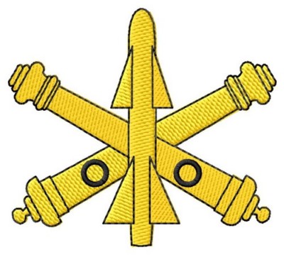 Air Defense Symbol Embroidery Design by Grand Slam Designs