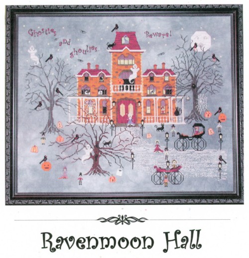 Ravenmoon Hall Cross Stitch Pattern Embroidery Patterns by Praiseworthy ...