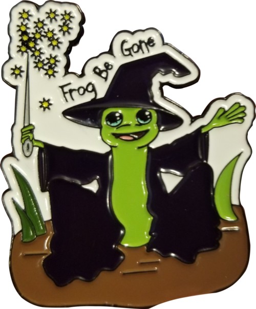 Frog Be Gone Needleminder Generic by Embroidery Central