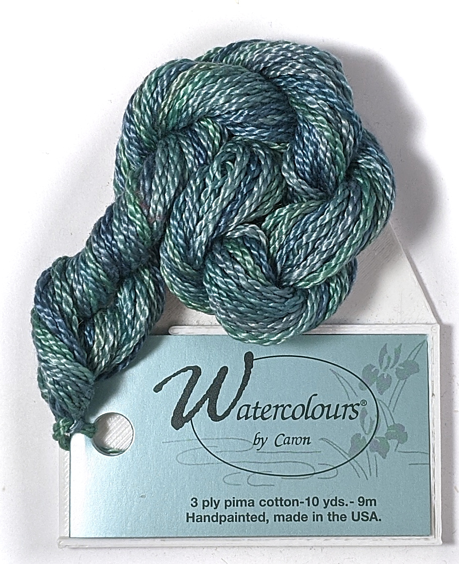Caron Collection Hand Dyed Watercolours / 121 EvergreenEmbroidery Floss ...