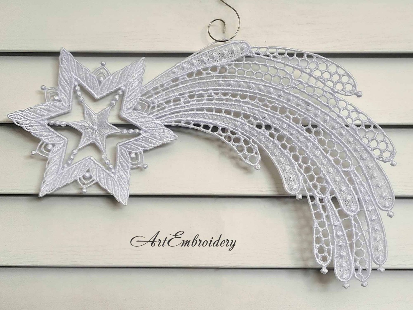 FSL Shooting Star Embroidery Design by ArtEmbroidery