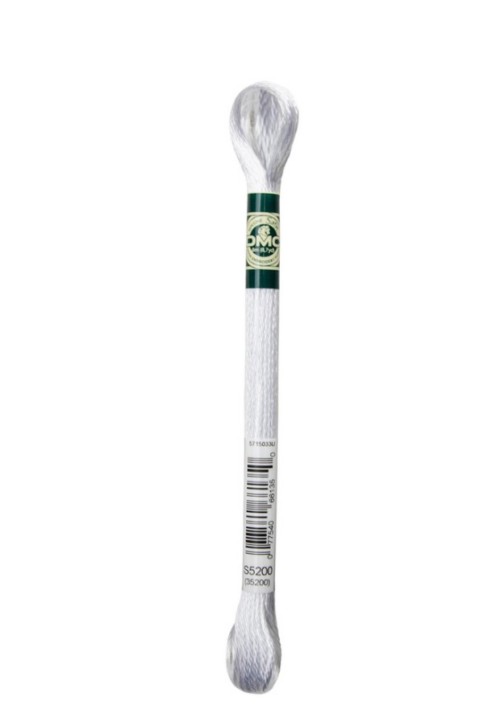 DMC Satin Floss / S5200 Snow WhiteEmbroidery Floss by DMC