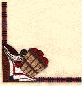 Hunting Corner Embroidery Design by Anita Goodesign
