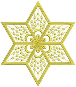 Freestanding Lace-Star Embroidery Design by CD-Creative Design