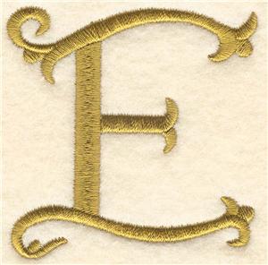Autumn Monogram Plain Embroidery Design by Anita Goodesign