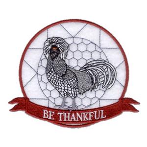 Bearded Silver Polish with Banner Embroidery Design by Starbird Inc.