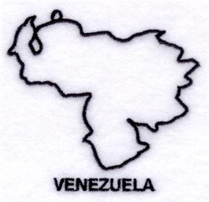 Country of Venezuela Embroidery Design by Starbird Inc.