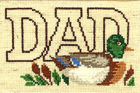 June / Dad Mallard largerEmbroidery Design by Sudberry