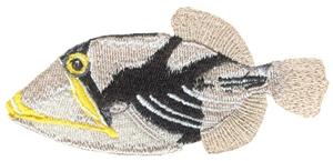 Picasso Triggerfish Embroidery Design by Anita Goodesign