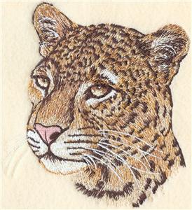 Leopard Embroidery Design by Anita Goodesign