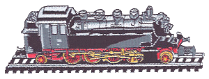 Train Engine, large Embroidery Design by CD-Creative Design